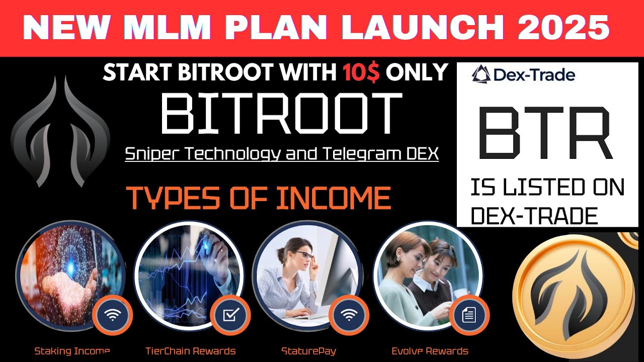 BITROOT Full Plan 2025 | New MLM Plan | BITROOT Business Plan - YouTube