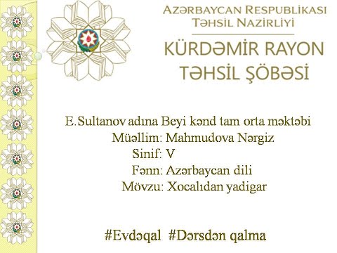 Məsafədən təhsil layihəsi \