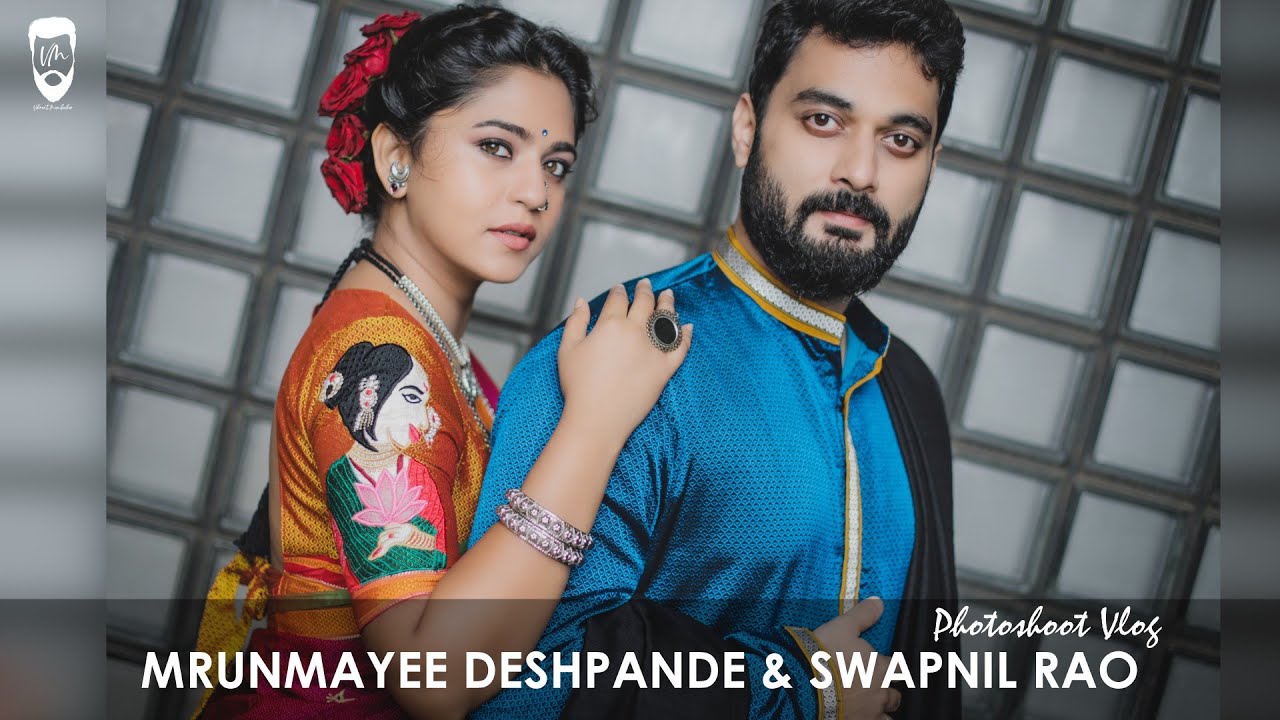 Mrunmayi Deshpande & Swapnil Rao | Celebrity Photoshoot | Vikrant ...
