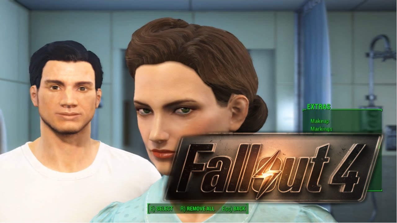 Fallout 4 - Episode 1 - Character Creation. (Male And Female) - YouTube