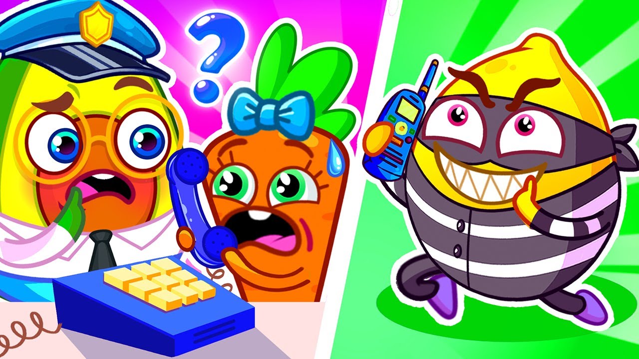 Phone Call from a Stranger Song 📞😨 Police Car 🚓 +More Kids Songs ...