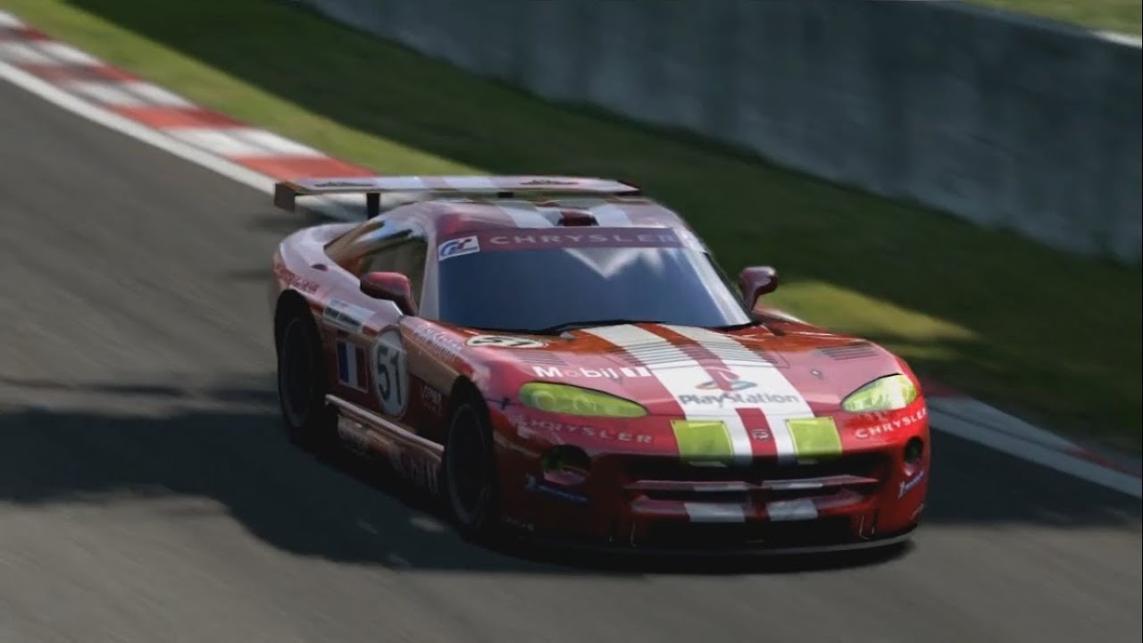 Gran Turismo 5 Cars - Viper GTS-R Team Oreca Race Car '00 - YouTube