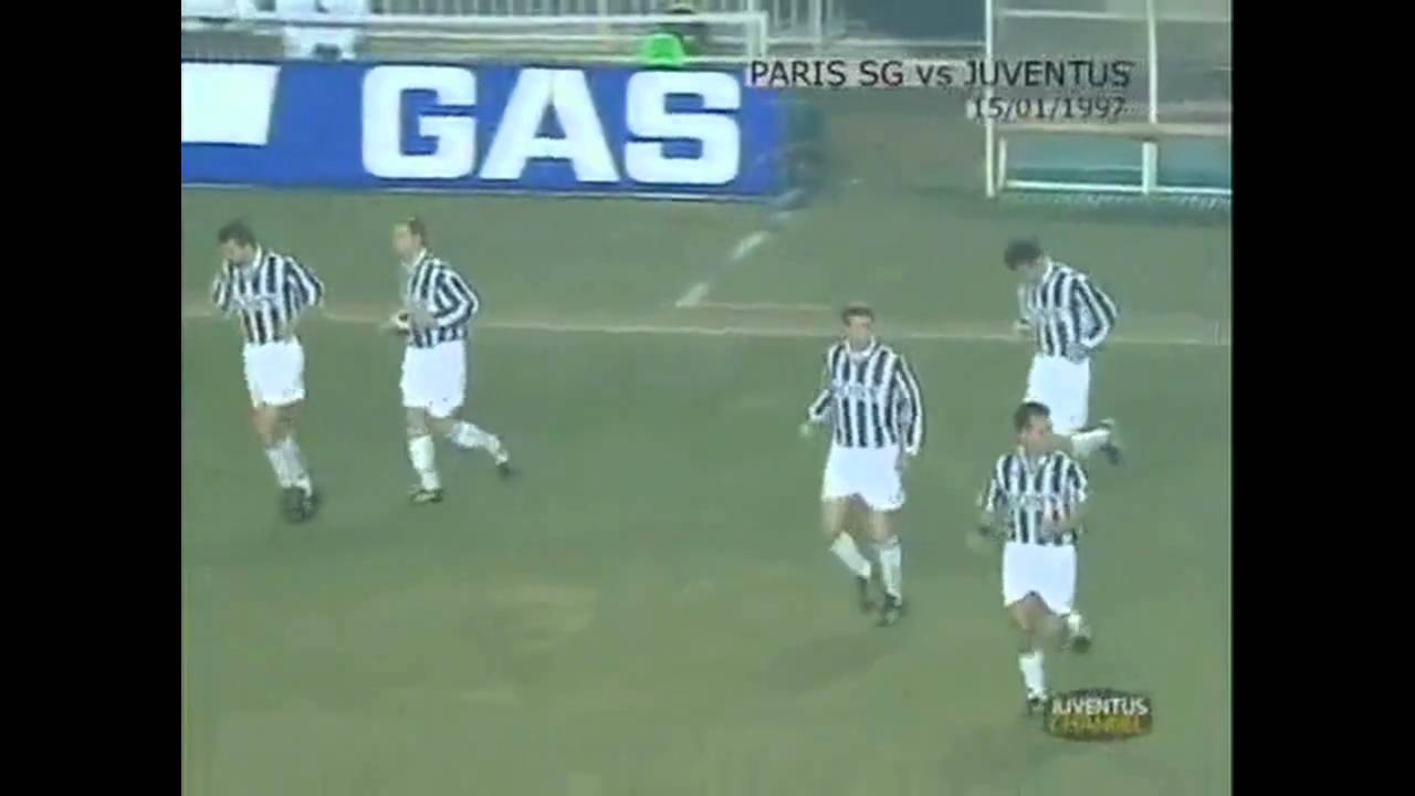 Zinedine Zidane v Paris Saint Germain - Every Touch - Jaunary 15 1997 ...