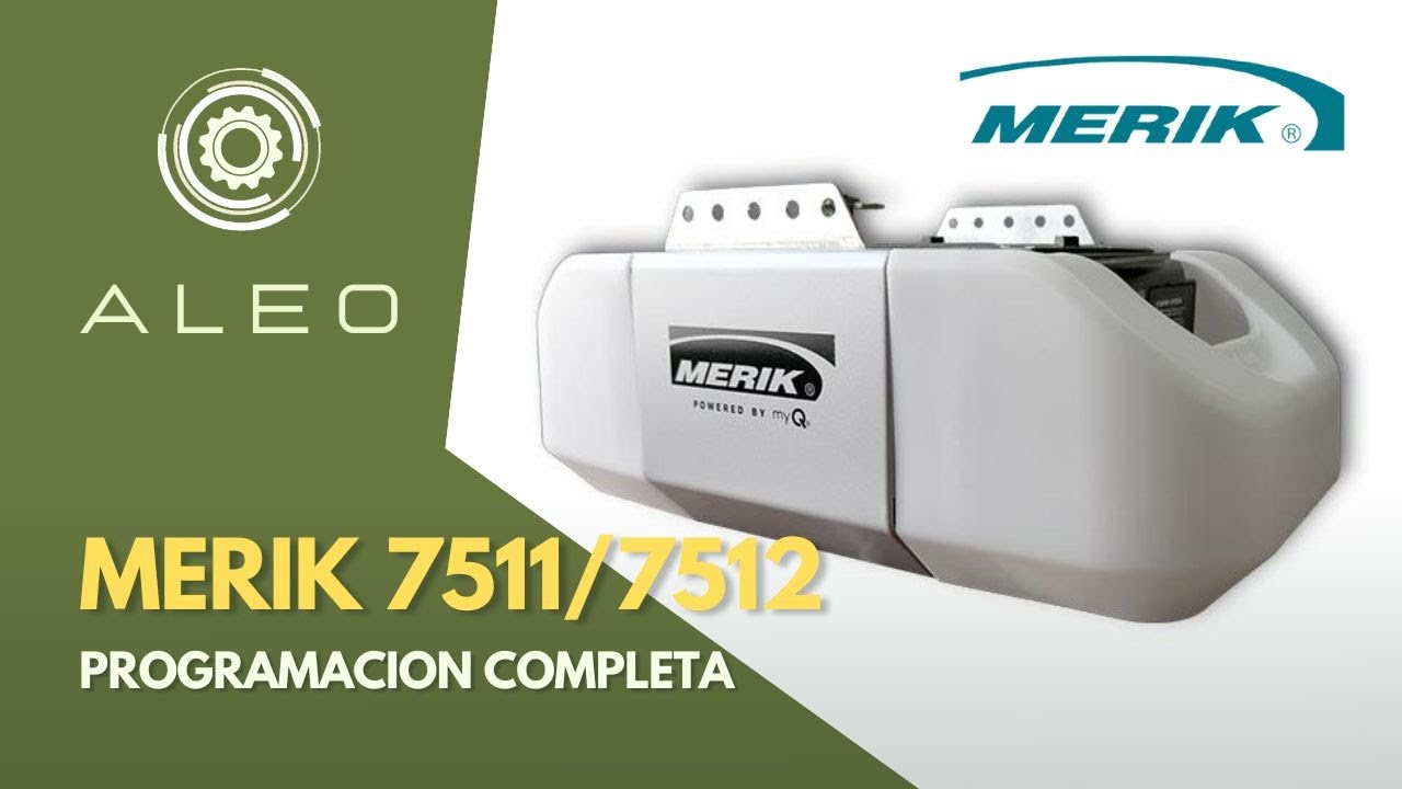MOTOR Merik 7512 / 7511 Y sus respectivas configuraciones - YouTube