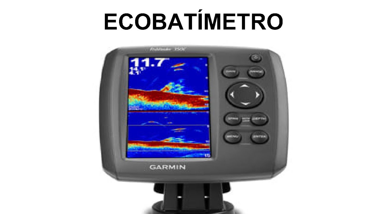 Ecobatimetro para uso nas embarcações - YouTube