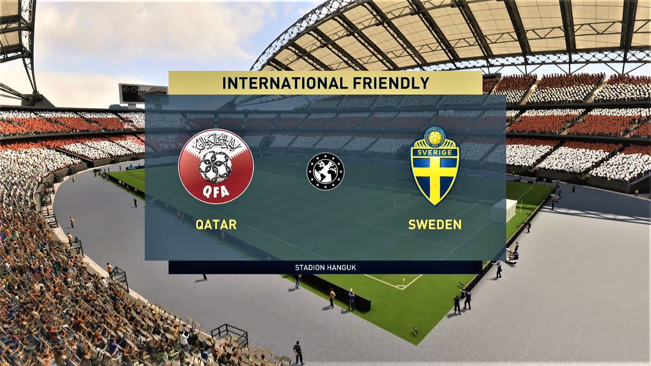 fifa 23 Qatar vs Sweden - YouTube