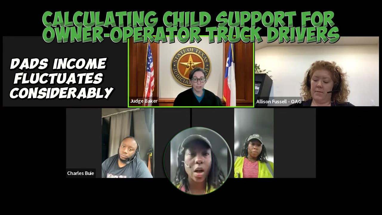 Dad`s Income Fluctuates Considerably | Child Support Court - YouTube