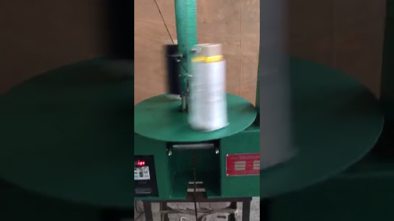 TWO CORDS SINGLE HEAD KNITTING MACHINE - YouTube