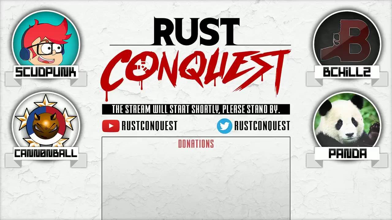 Rust: Team Conquest Tournament - Finals - Second Stream! - YouTube