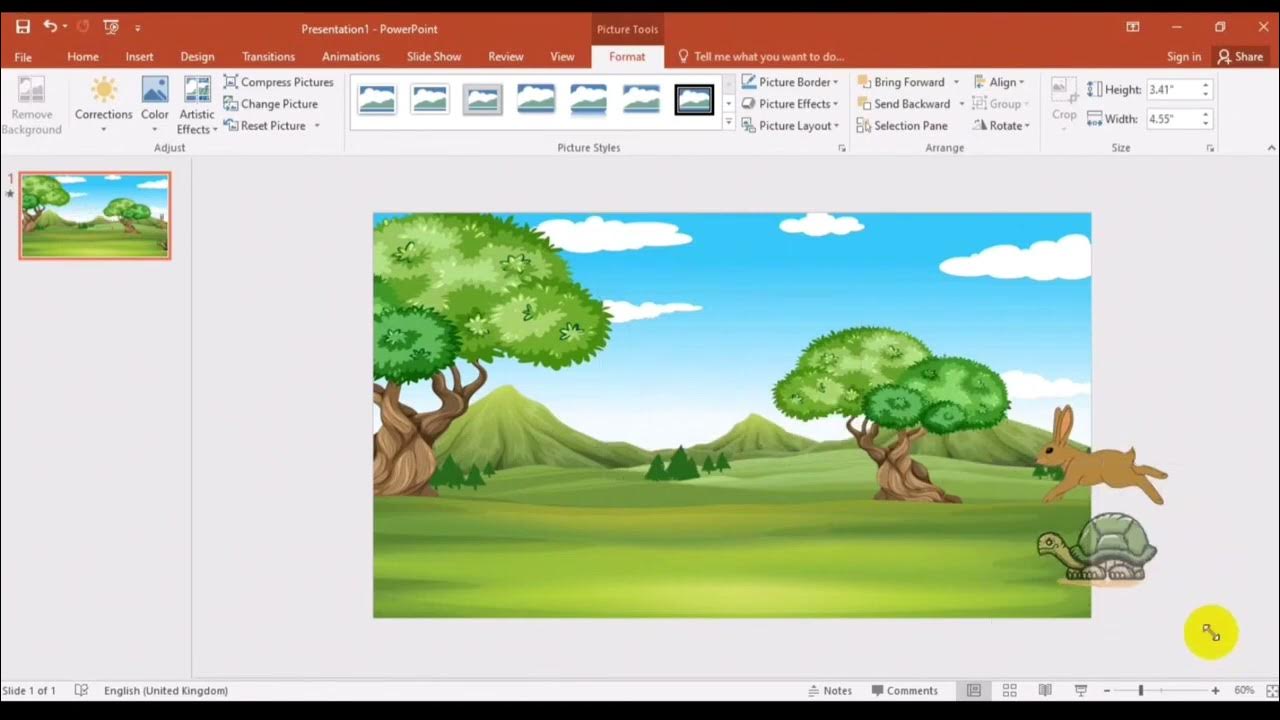 Steps to Create Simple Animation in Power Point - YouTube