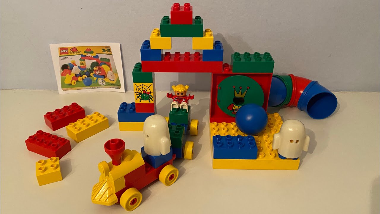 Vintage Lego Duplo Spooky House Tube Set from 1998 Review. - YouTube