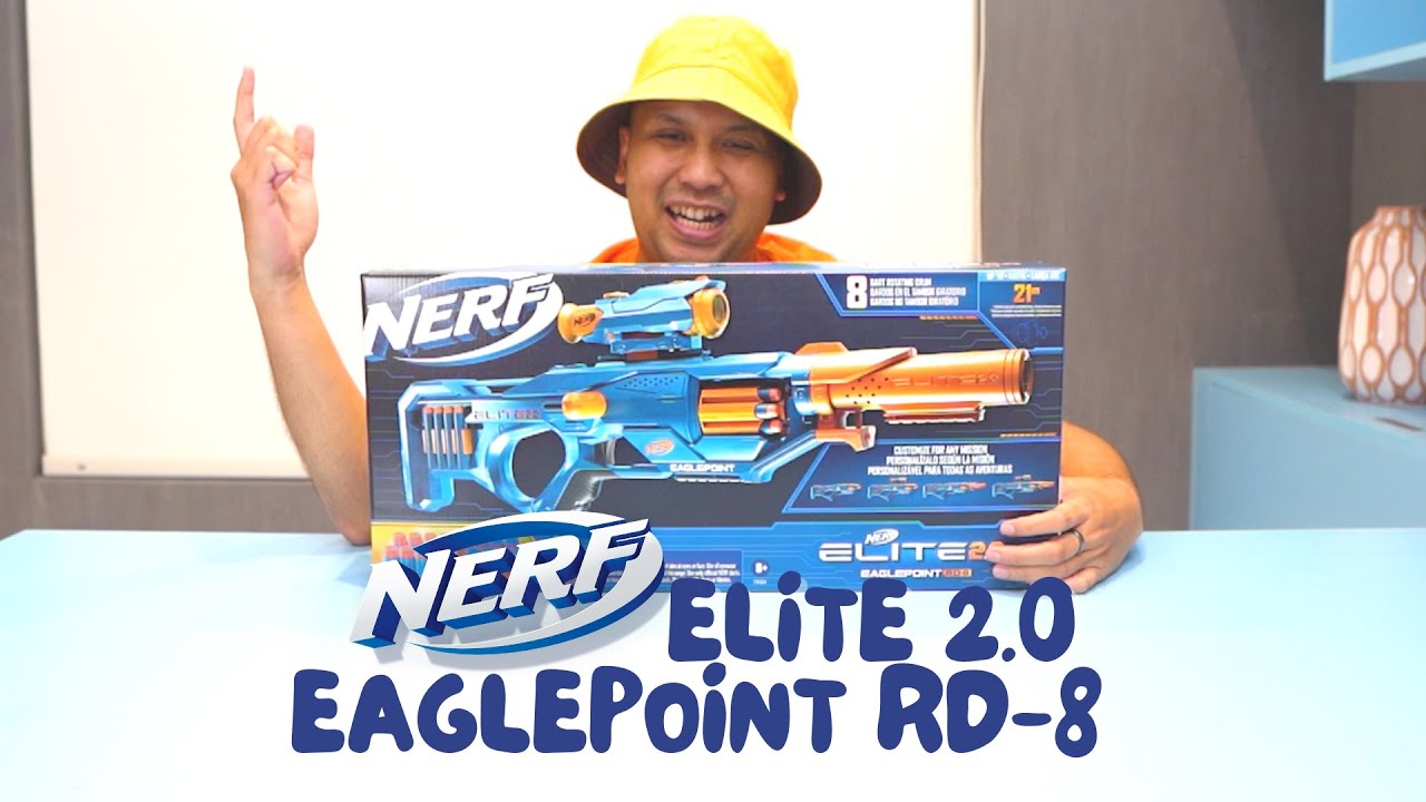 Nerf Elite 2.0 Eaglepoint RD-8 - Bongkar Yuk!!! - YouTube