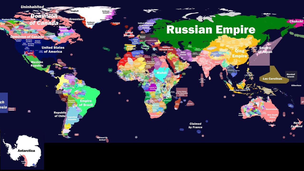 Mediocre Berlin Conference Map (Feb 1885) - YouTube