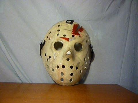 Friday The 13th Part 4 Jason Voorhees Mask by poster-art-fx - YouTube