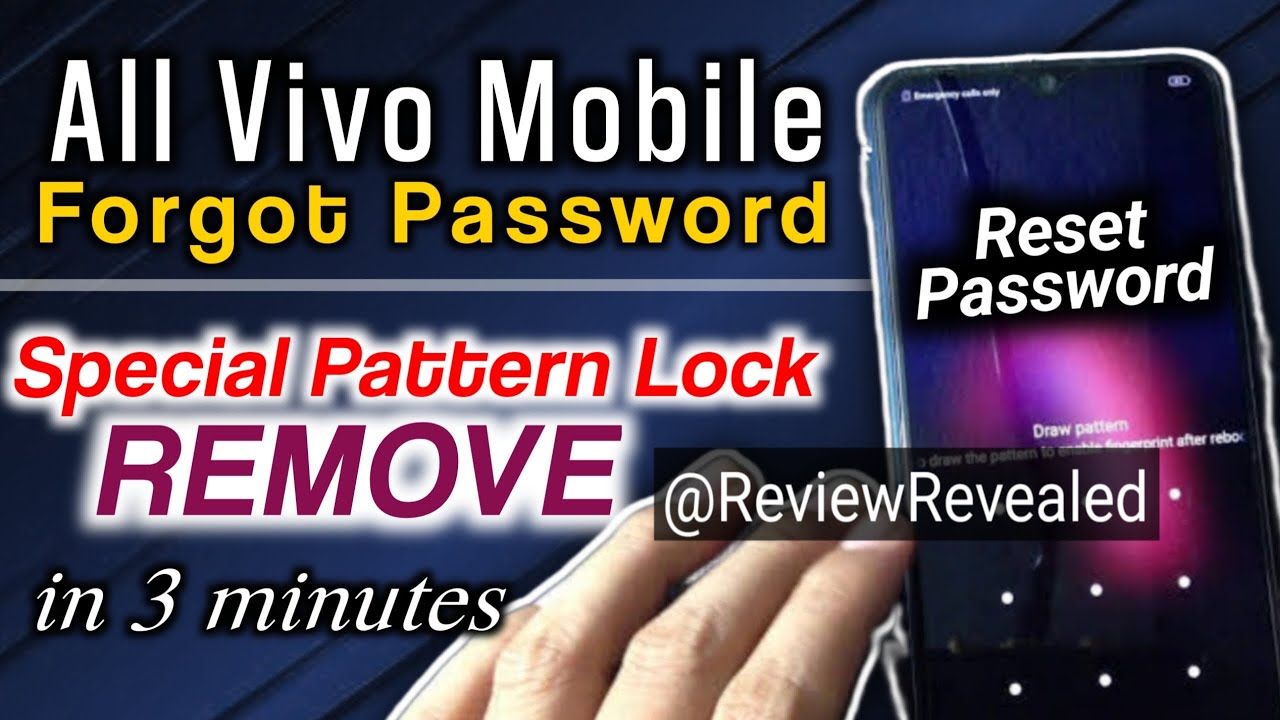 All Vivo Reset Password (100% FREE 2023) How to fix forgot lockscreen ...