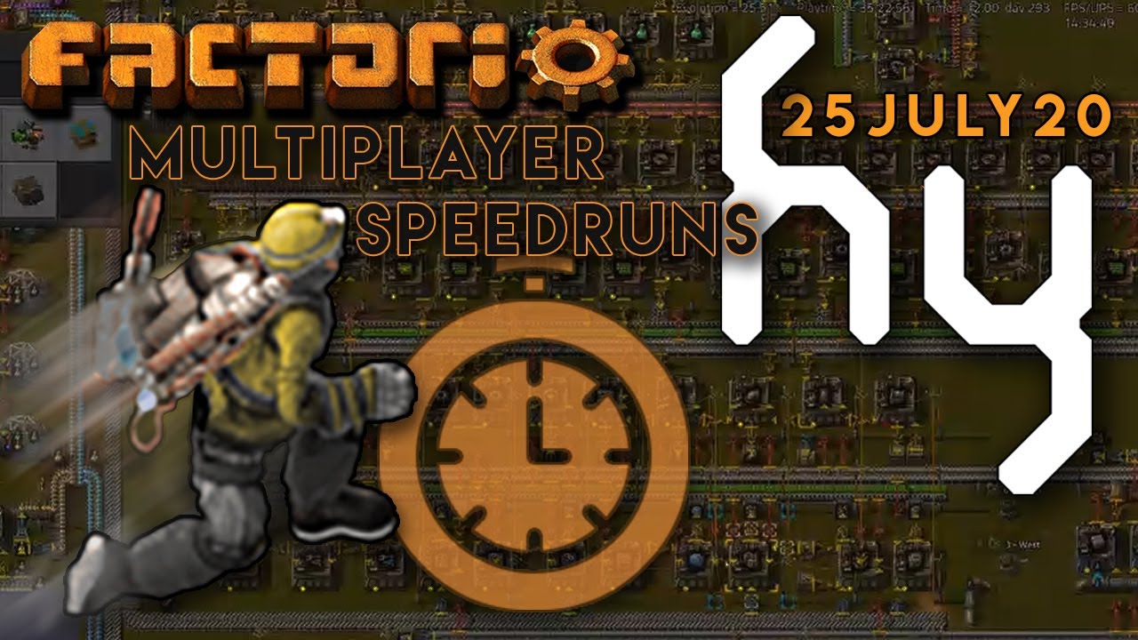 Factorio v2 SpeedRun - AnyPct MP (Coaching Session) - 5h06m08s - YouTube