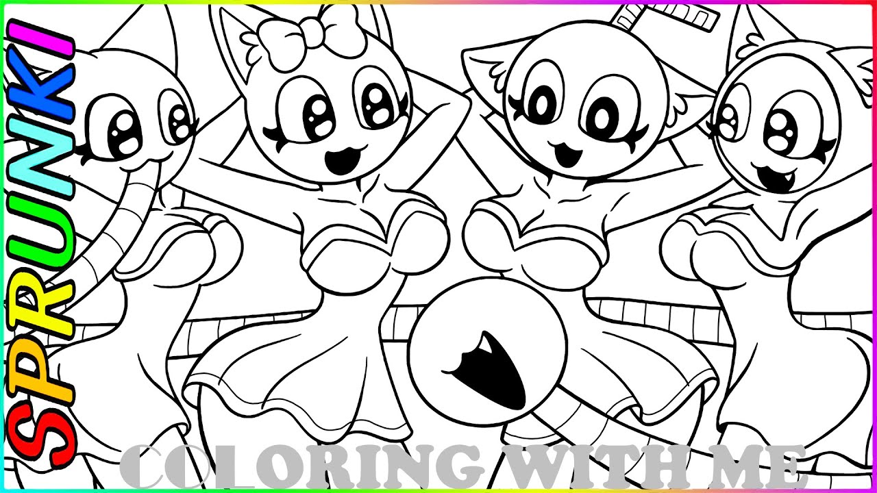 Incredibox Sprunki - Sprunki Girl in Love with Wyrum?!💓💘 / Сoloring For ...