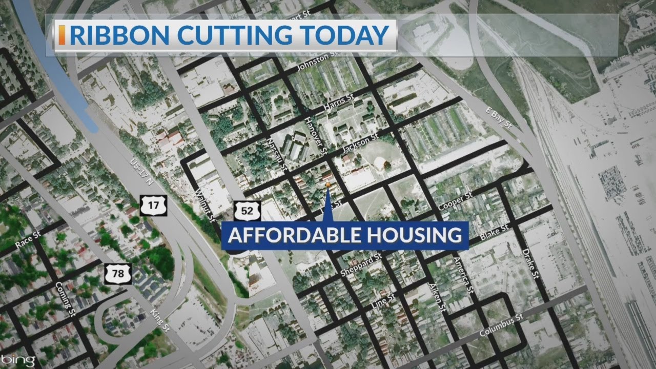 Virtual ribbon cutting set for downtown affordable housing - YouTube