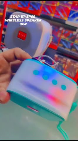 *🆕 ETAR SP55 HI-FI MINI ,RGB, LIGHTING BLUETOOTH 🔊 - YouTube