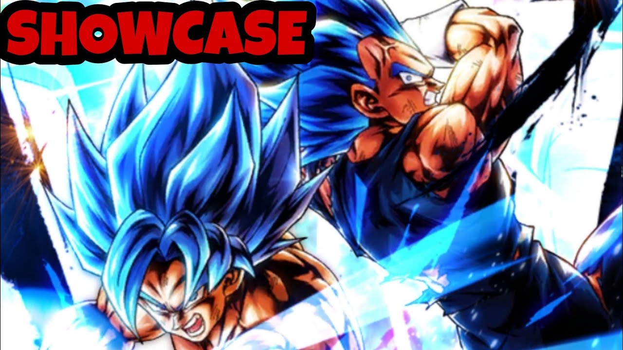 GOKU TAG VEGETA SSJ BLUE LF SHOWCASE - DB LEGENDS - YouTube