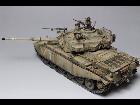FullBuild AmusingHobby 1/35 IDF Shot Kal "Alef" Valley of tears 1973 ...