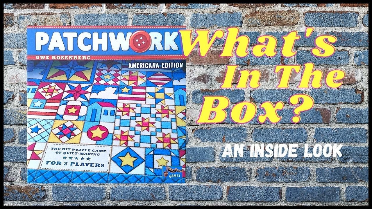 Patchwork: Americana Edition - An Inside Look At What's In The Box - YouTube