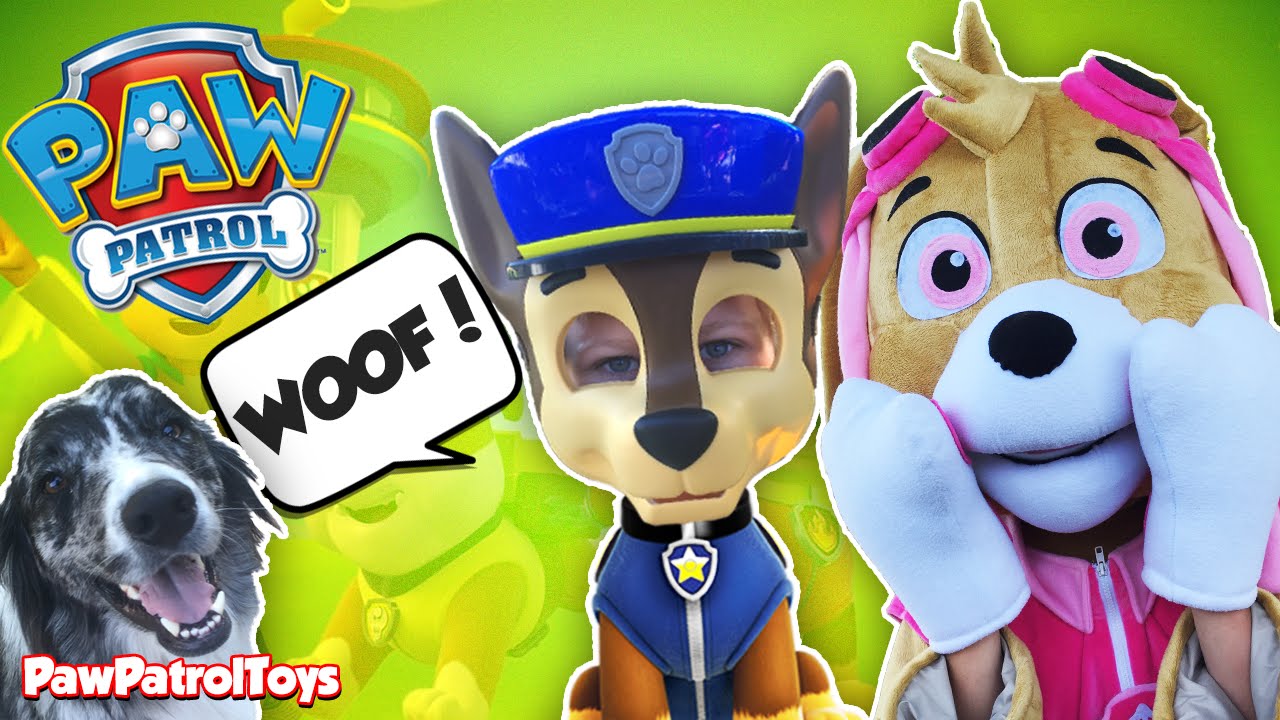 PAW PATROL Parody Johnny Wants To Become A Paw Patrol Pup In Real Life ...