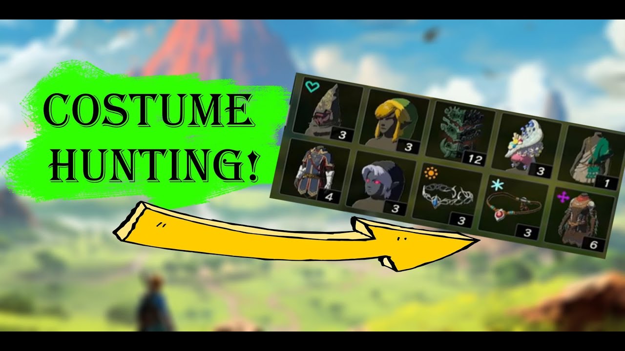 The legend of Zelda: Tears of the Kingdom/costume hunting gameplay. # ...