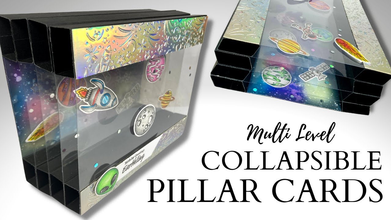 Collapsible Pillar Cards | 2 WAYS!!! - YouTube