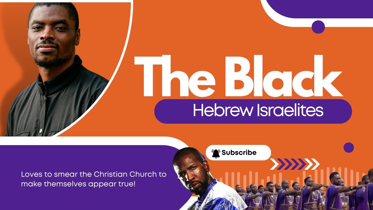 Black Hebrew Israelites love to smear the Church to make themselves ...