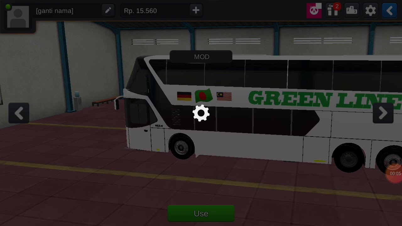 Green line Double Decker Bus with Link - YouTube