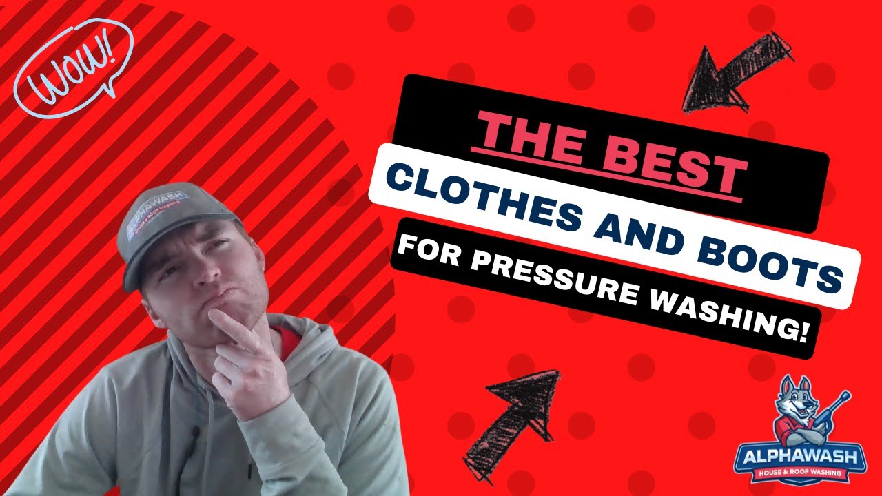 ABSOLUTE BEST Clothes and Boots for Pressure Washing!💯🔥 - YouTube