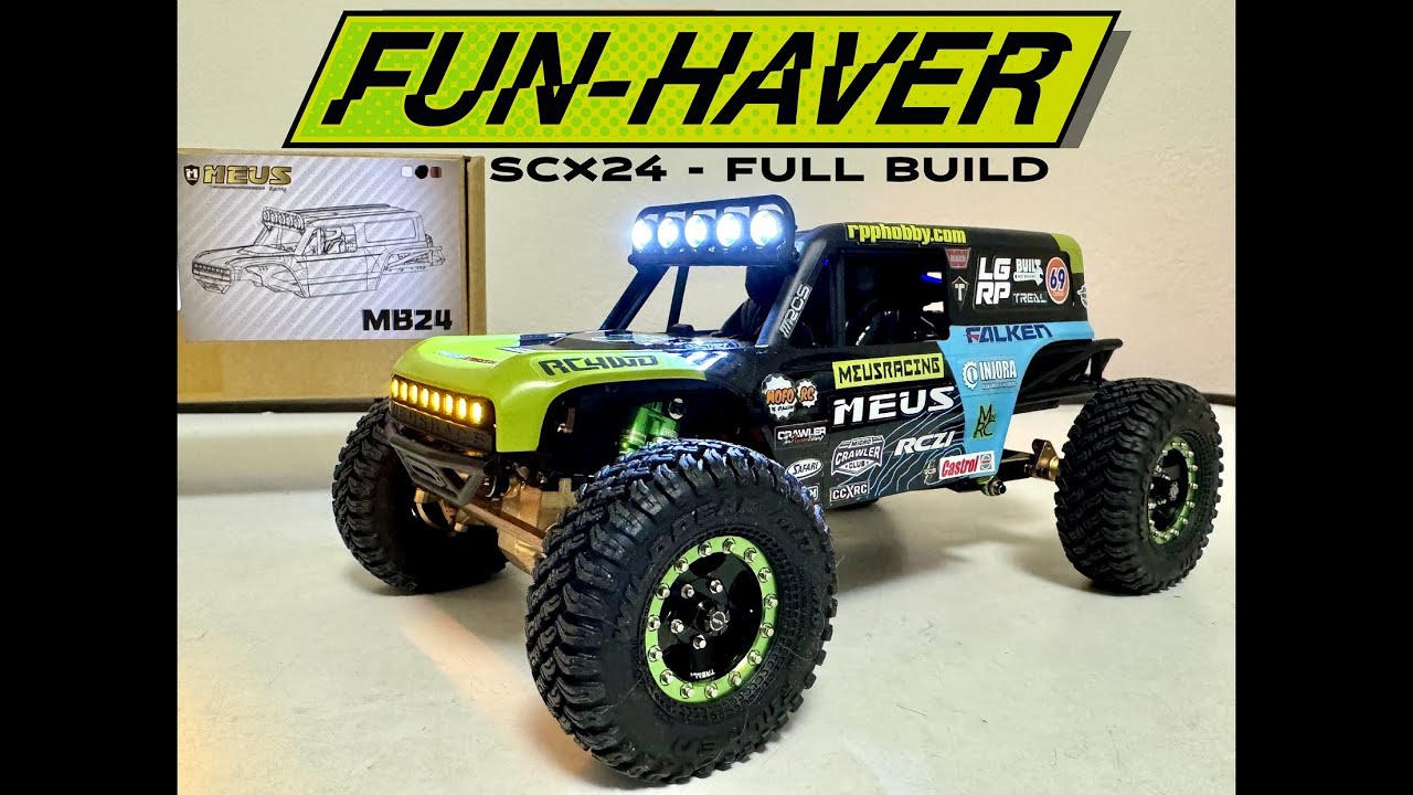 SCX24: MEUS MB24 "FUN-HAVER" BUILD - LGRP, MOFO RC, NSDRC, EXO.US ...