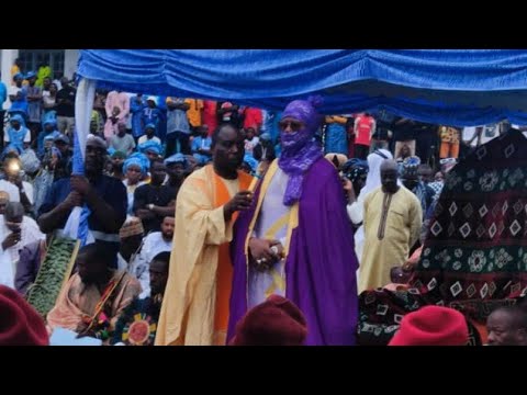 arrivée de sa Majesté Sultan Roi Nabil Mbombo Njoya à Kribi #bamoun ...