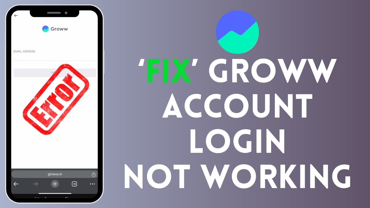 How to Fix Groww Account Login Not Working 2024? - YouTube