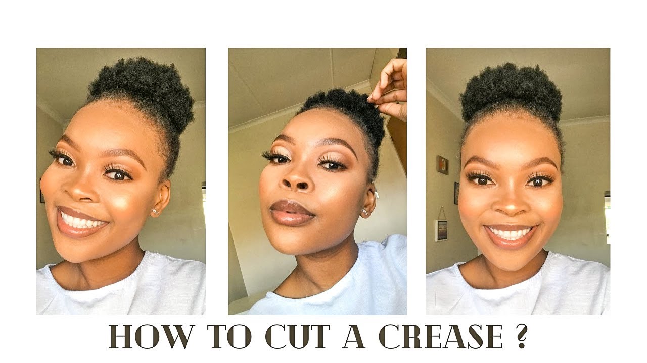 Cut Crease Eyeshadow Tutorial | South African YouTuber - YouTube