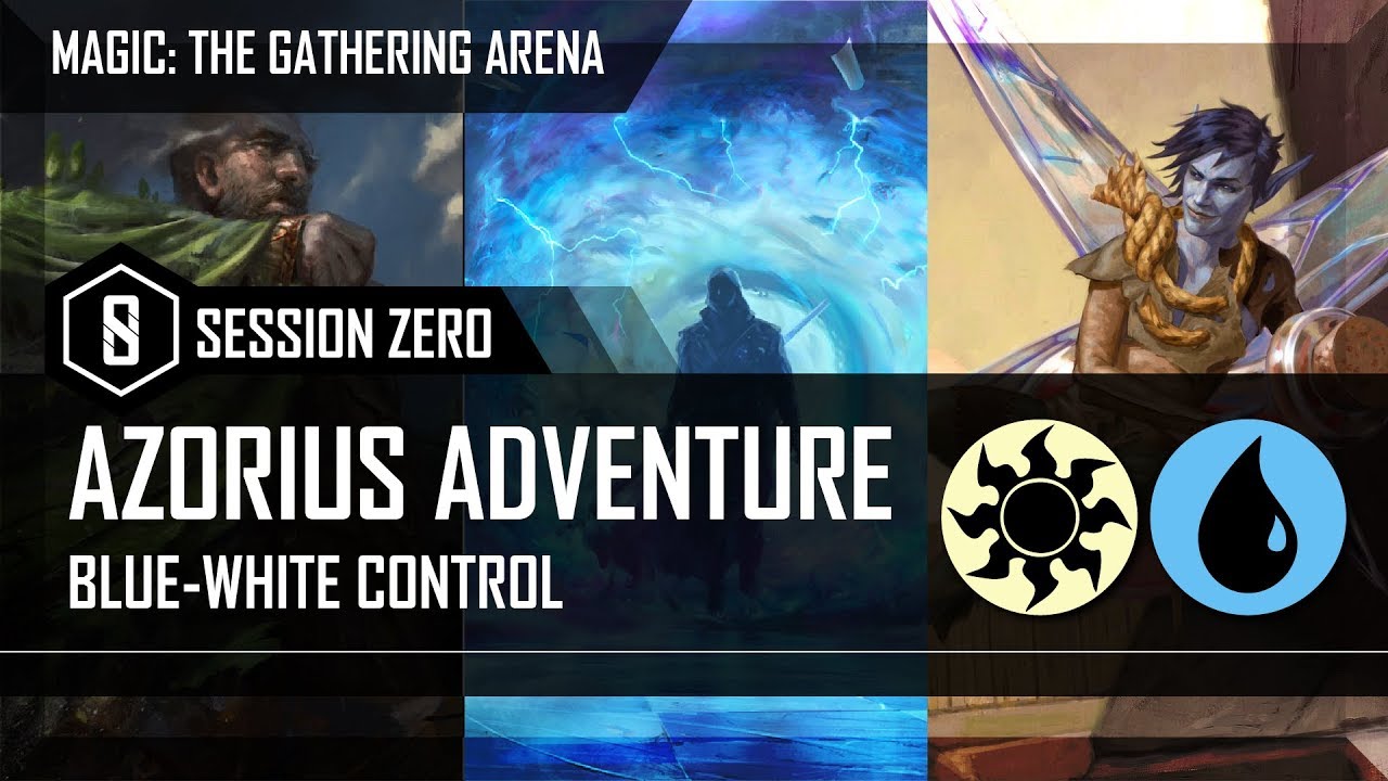 Azorius Adventure - [ELD] Blue-White Control MTG Arena Deck Tech - YouTube