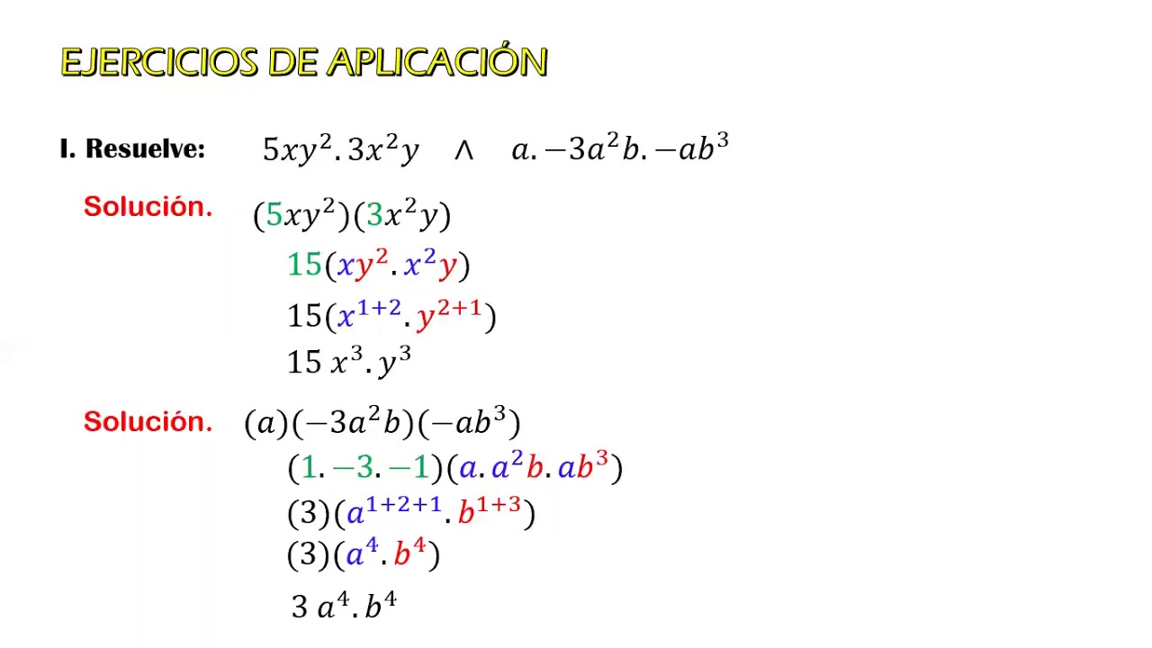 Operaciones Algebraicas