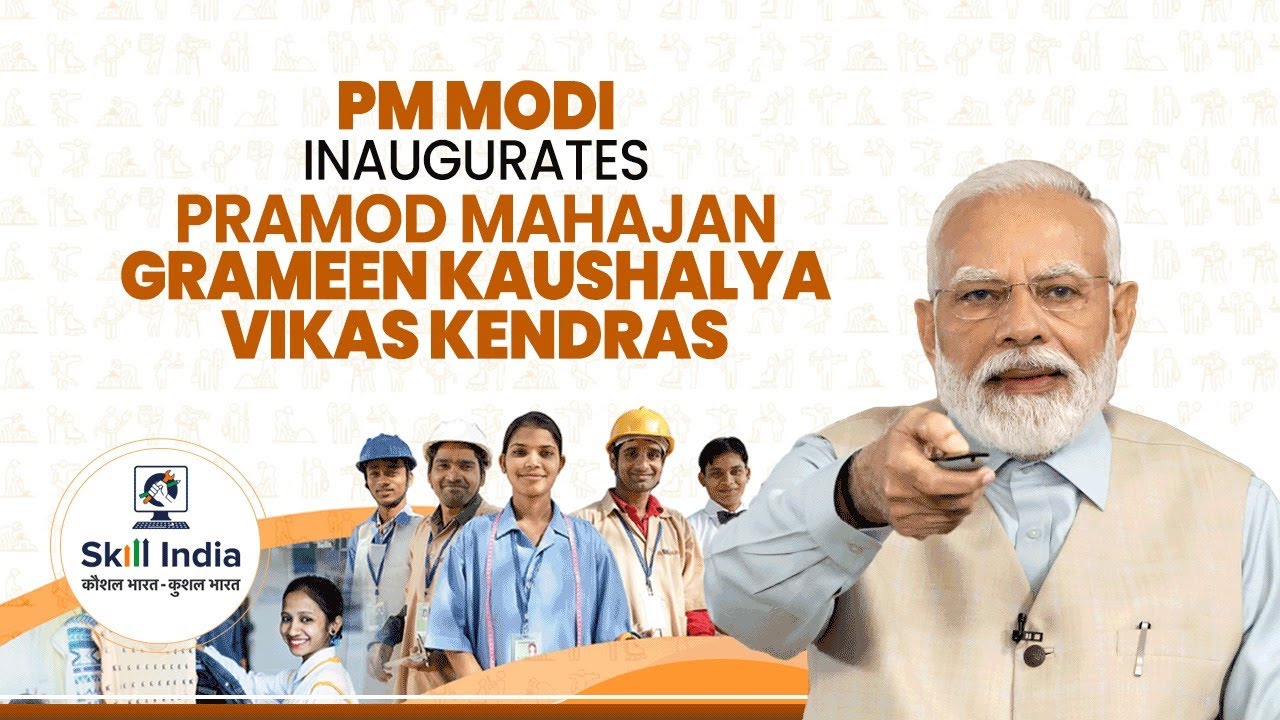 Live: PM Modi inaugurates Pramod Mahajan Grameen Kaushalya Vikas ...
