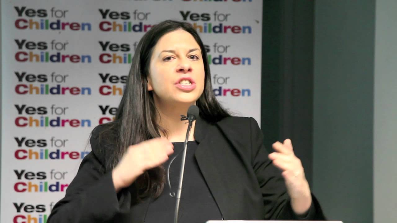 Tanya Ward speaks about the Children's Referendum at CRA Members ...