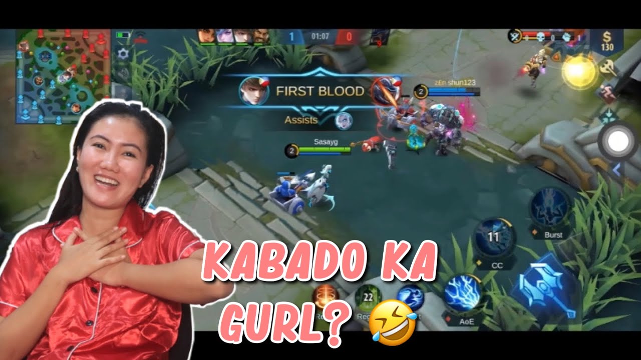 PLAYING MOBILE LEGENDS FOR THE FIRST TIME! Stunned and First Blood ...