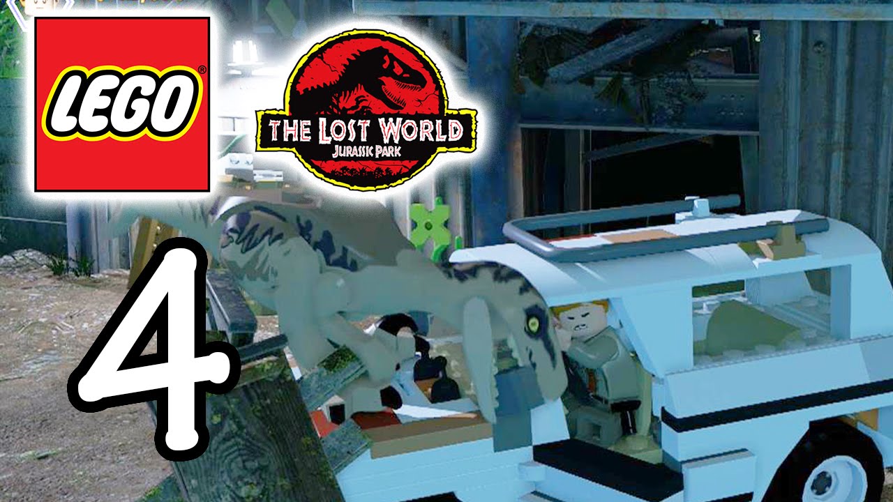 LEGO The Lost World: Jurassic Park Gameplay Walkthrough Part 4 ...