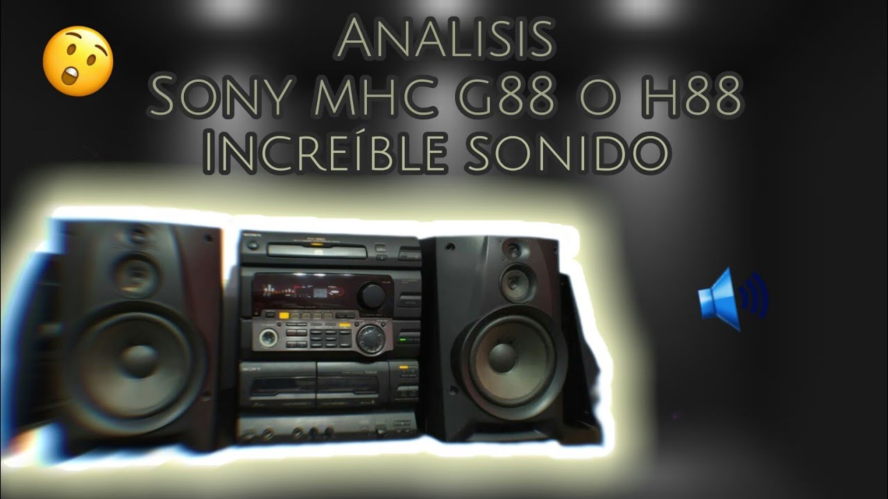 Analisis al Sony mhc g88 -TRUVOX(buen sonido)🔊🔊 - YouTube
