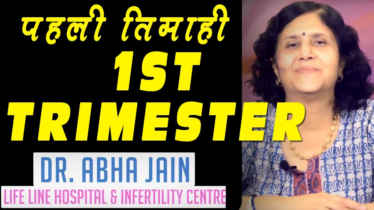 गर्भावस्था की पहली तिमाही | Dr Abha Jain | First Trimester of Pregnancy ...
