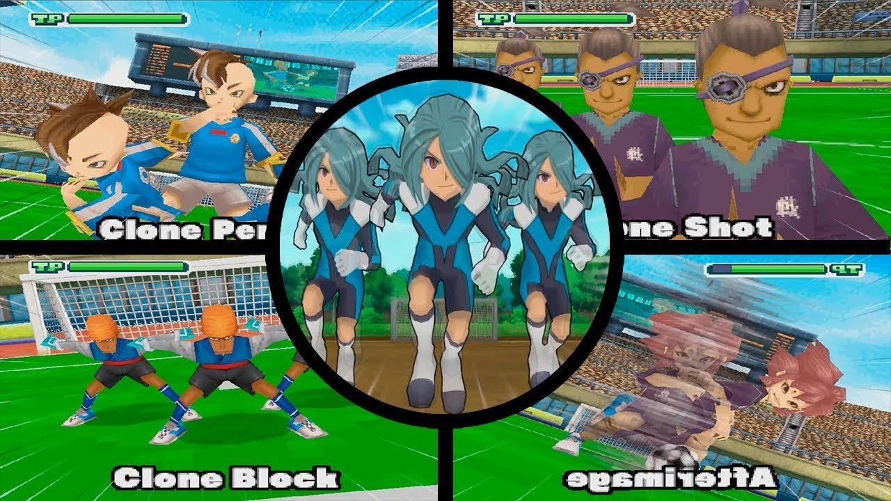 All Clone Hissatsu Techniques | Inazuma eleven Series - YouTube