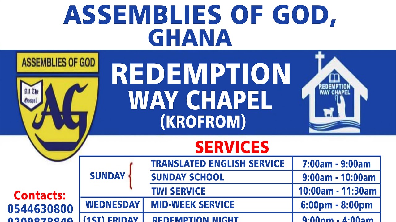 Redemption Way Chapel Live Stream - YouTube