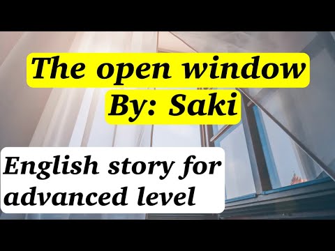 The open window by Saki | Learn English with story - YouTube