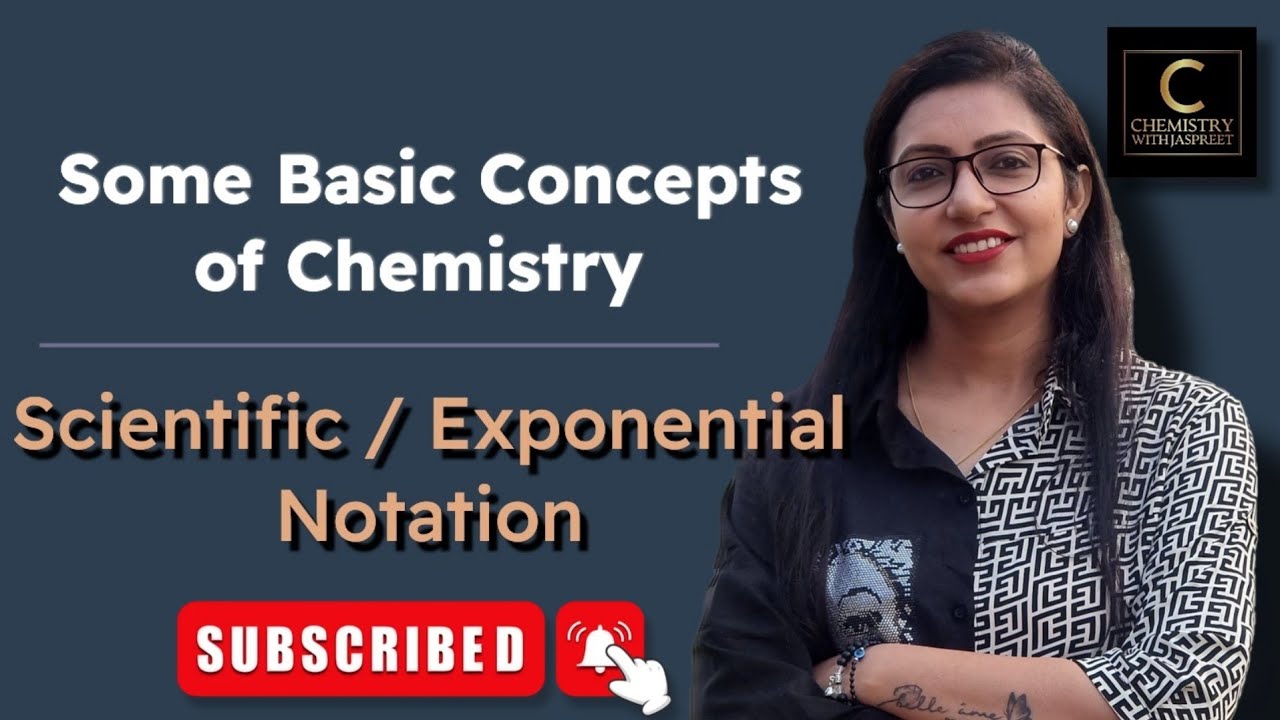 Some Basic Concepts of Chemistry Scientific / Exponential Notation Made Easy | Standardizing ...