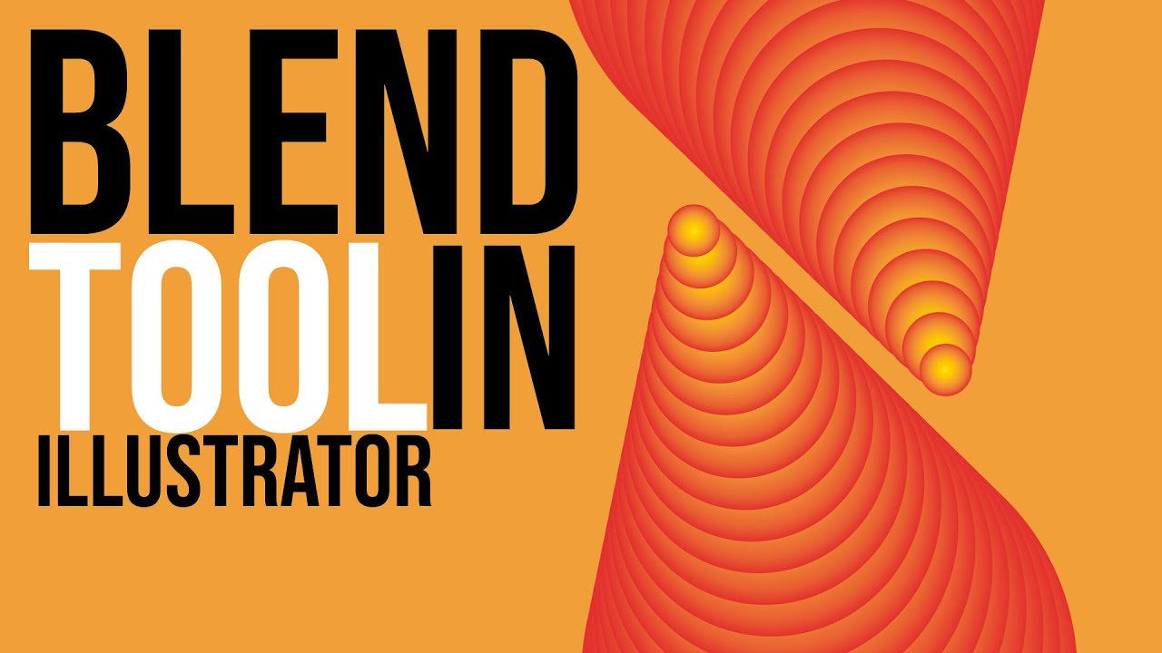 How To Use Blend Tool In Illustrator For Beginners - YouTube