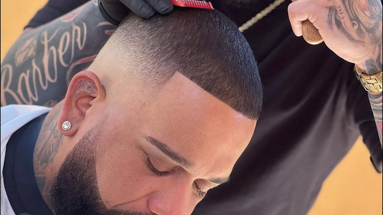 Corte de cabello desvanecido skinfade - YouTube
